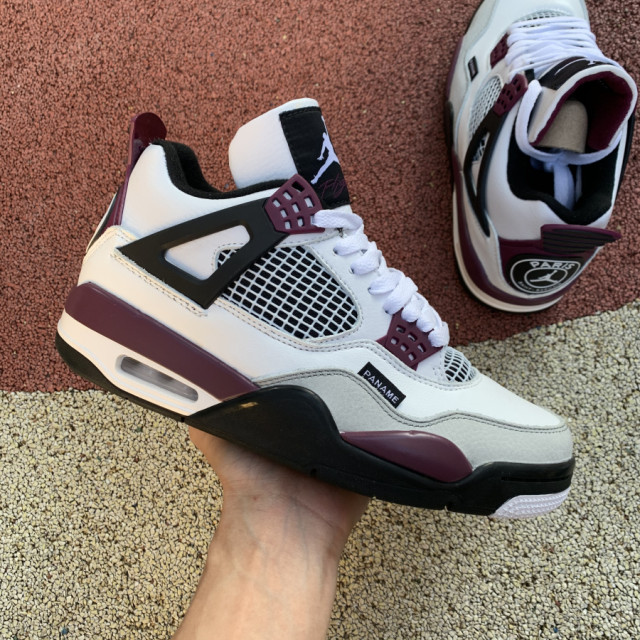 Paris Saint-Germain x Air Jordan 4 Retro 'Bordeaux' - SneakerCharter.com