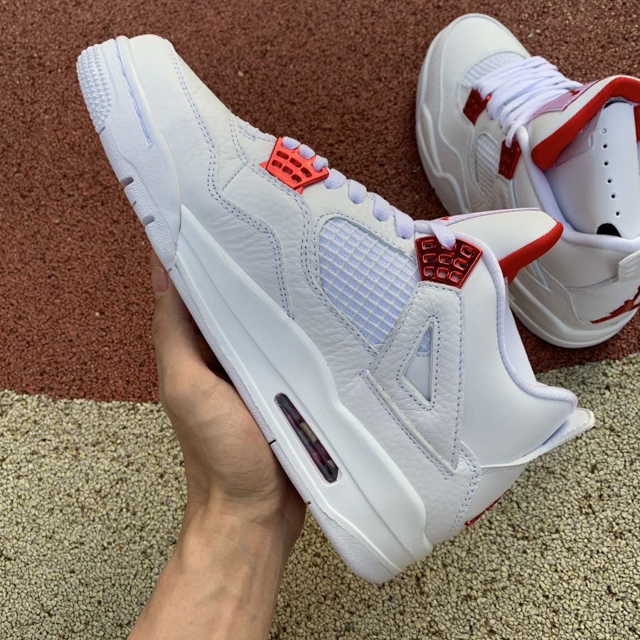 Air Jordan 4 Retro 'Red Metallic' - SneakerCharter.com
