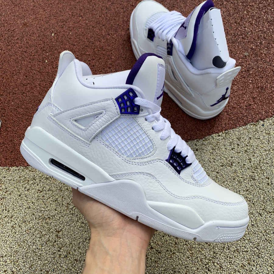 Air Jordan 4 Retro 'Purple Metallic' - SneakerCharter.com