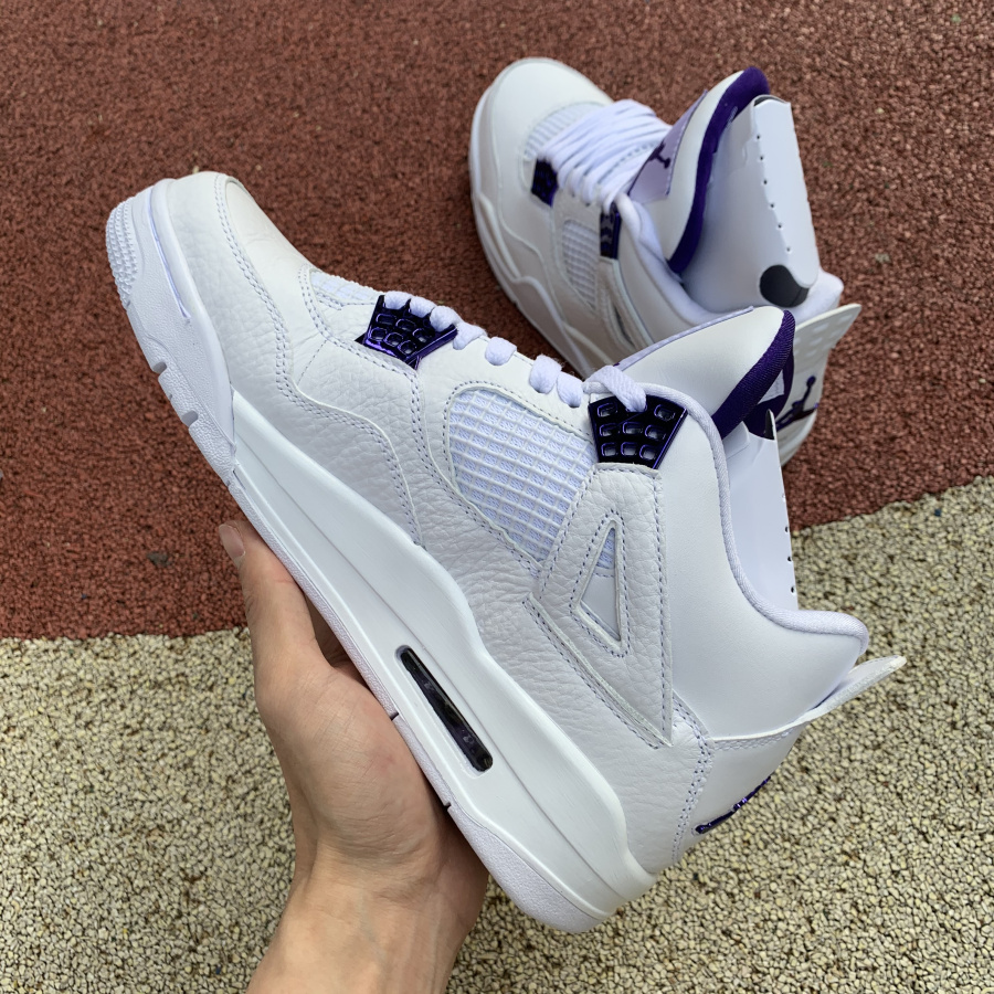 Air Jordan 4 Retro 'Purple Metallic' - SneakerCharter.com