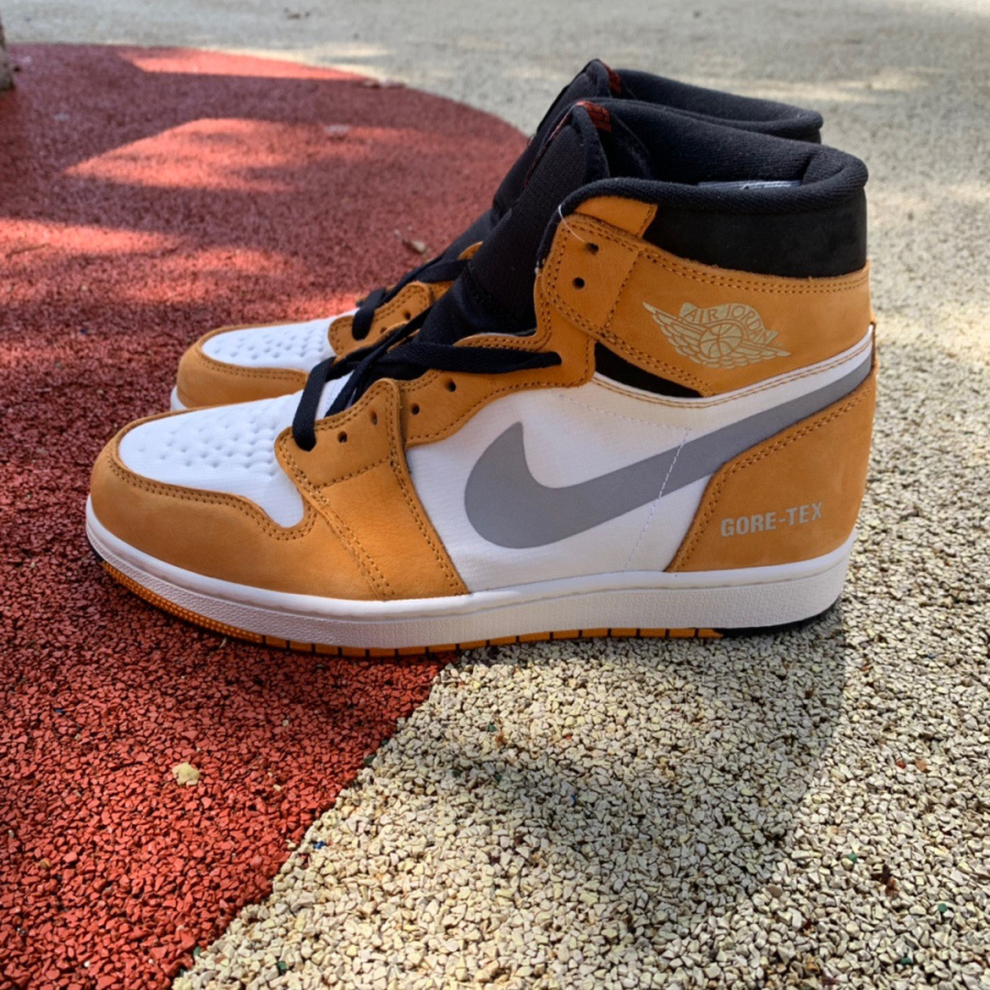 Air Jordan 1 High Element Gore-Tex 'Light Curry' - SneakerCharter.com