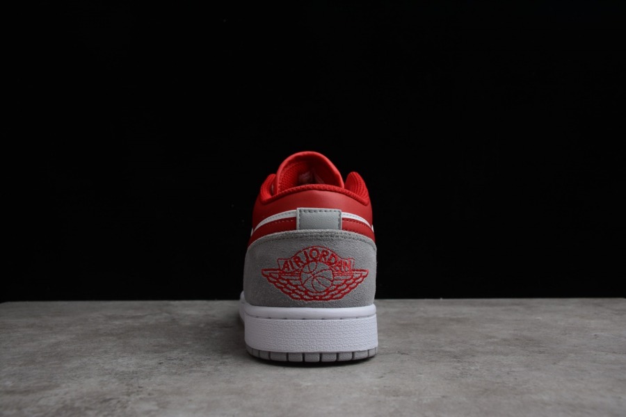 Air Jordan 1 Low SE 'Light Smoke Grey Gym Red' - SneakerCharter.com