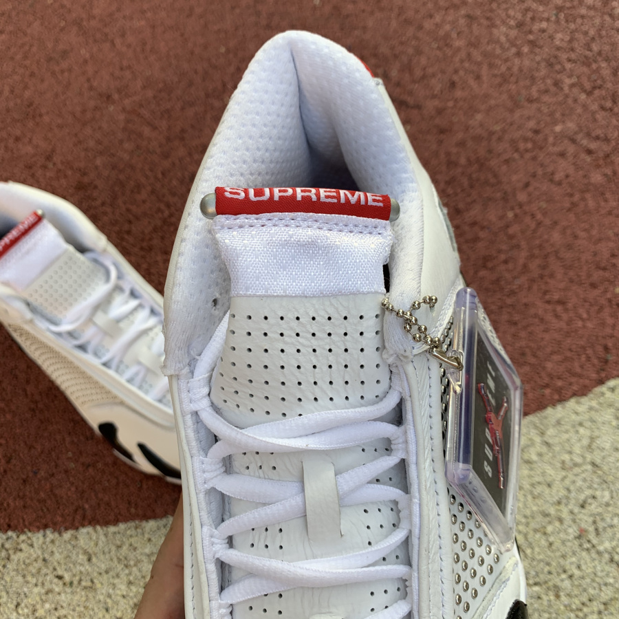 Supreme x Air Jordan 14 Retro 'White' - SneakerCharter.com