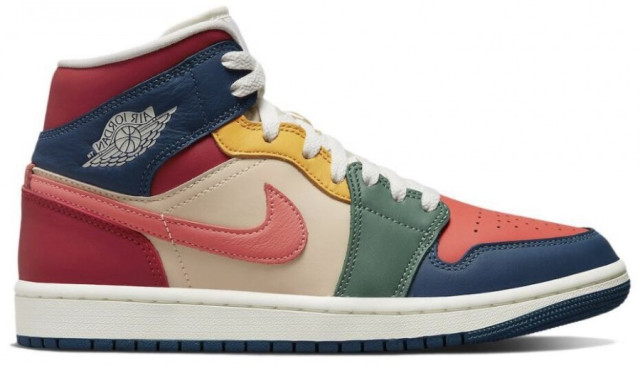 Air Jordan 1 Mid 'Multi-Color' - SneakerCharter.com