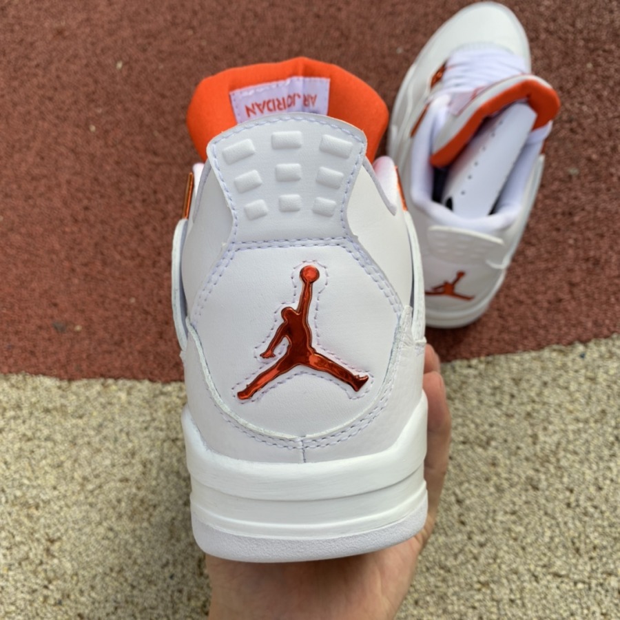 Air Jordan 4 Retro 'Orange Metallic' - SneakerCharter.com