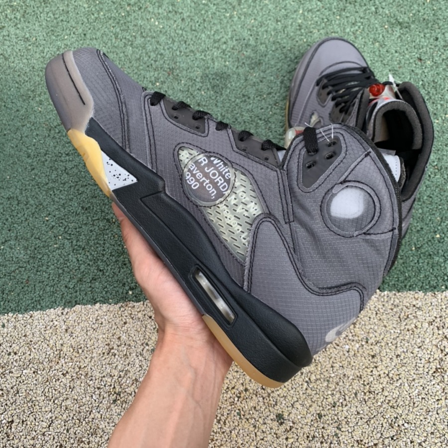 Off-White x Air Jordan 5 Retro SP 'Muslin' - SneakerCharter.com