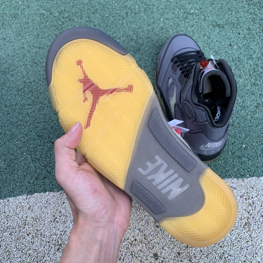 Off-White x Air Jordan 5 Retro SP 'Muslin' - SneakerCharter.com