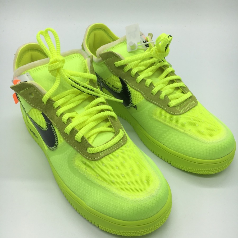 Off-White x Air Force 1 Low 'Volt' - SneakerCharter.com