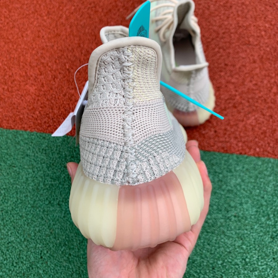 Yeezy Boost 350 V2 'Citrin Non-Reflective' - SneakerCharter.com