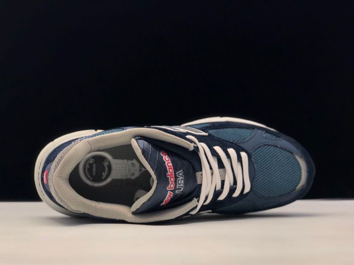 New Balance 990v3 Made in USA 'Navy White' - SneakerCharter.com