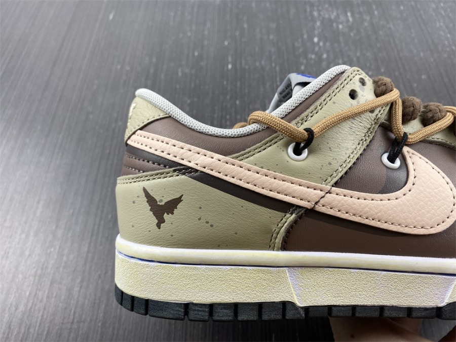 Nike Dunk Low Custom Edition 'Brown Black' - SneakerCharter.com