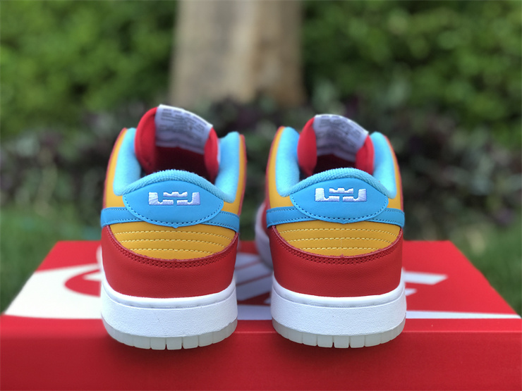 Nike Dunks Women Lebron James X Fruity Pebbles X Dunk Low (2022 Lebron ...
