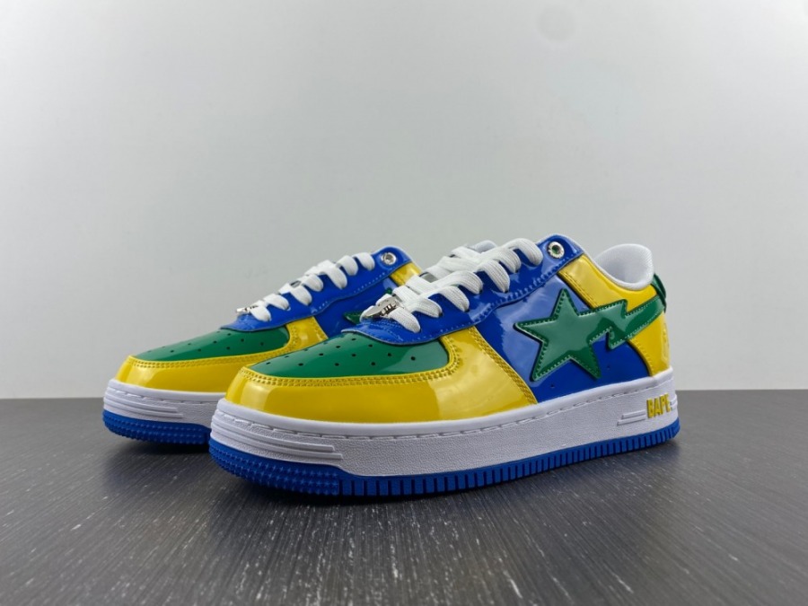 Bape Sk8 Sta Low 'Brazil' - SneakerCharter.com