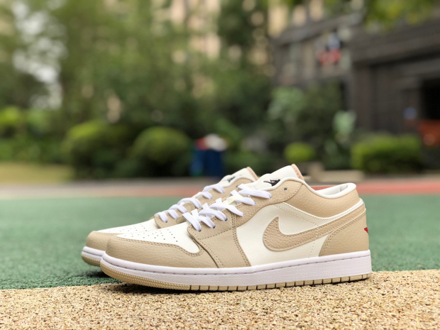 Air Jordan 1 Low SE 'Sail Rattan' - SneakerCharter.com