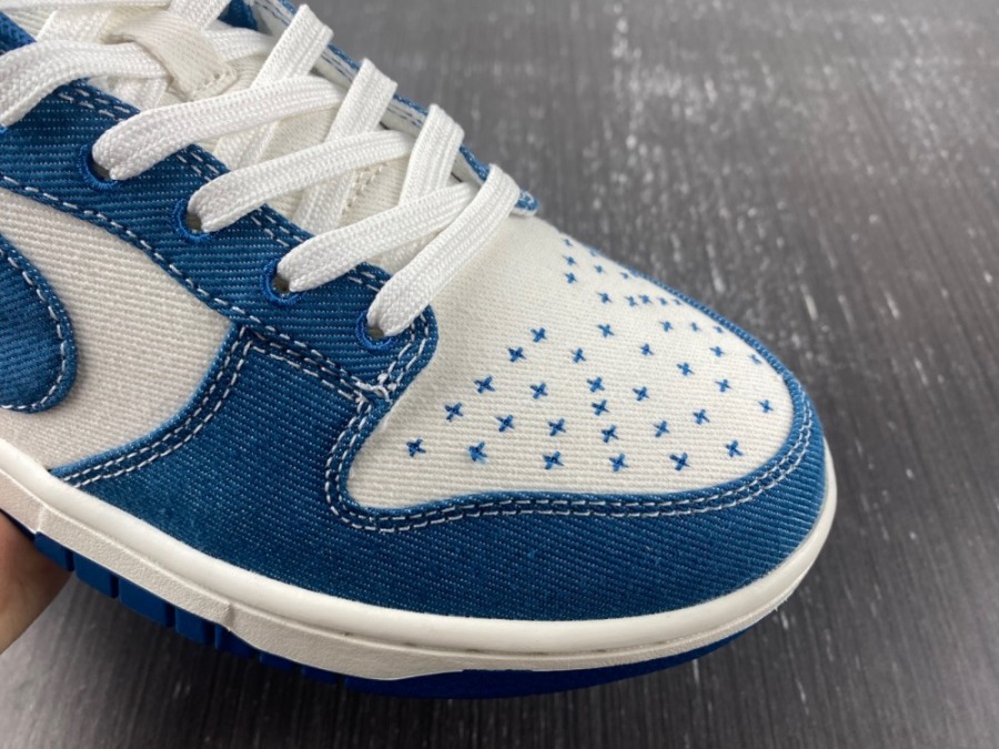 Nike Dunk Low SE 'Sashiko - Industrial Blue' - SneakerCharter.com