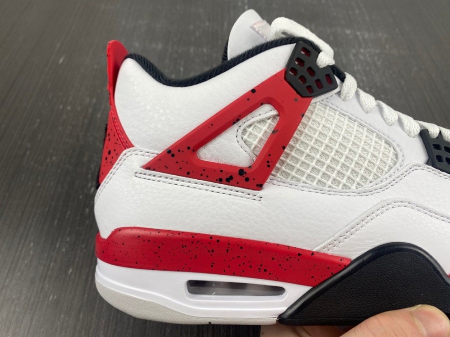 Air Jordan 4 Retro 'Red Cement' - SneakerCharter.com