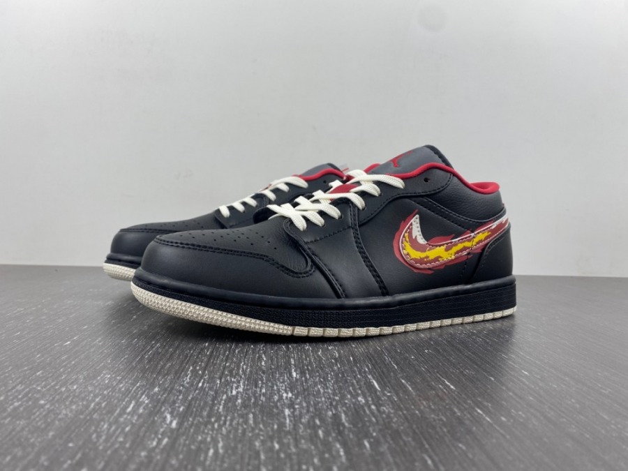 Air Jordan 1 Low SE 'Just Skate Black' - SneakerCharter.com