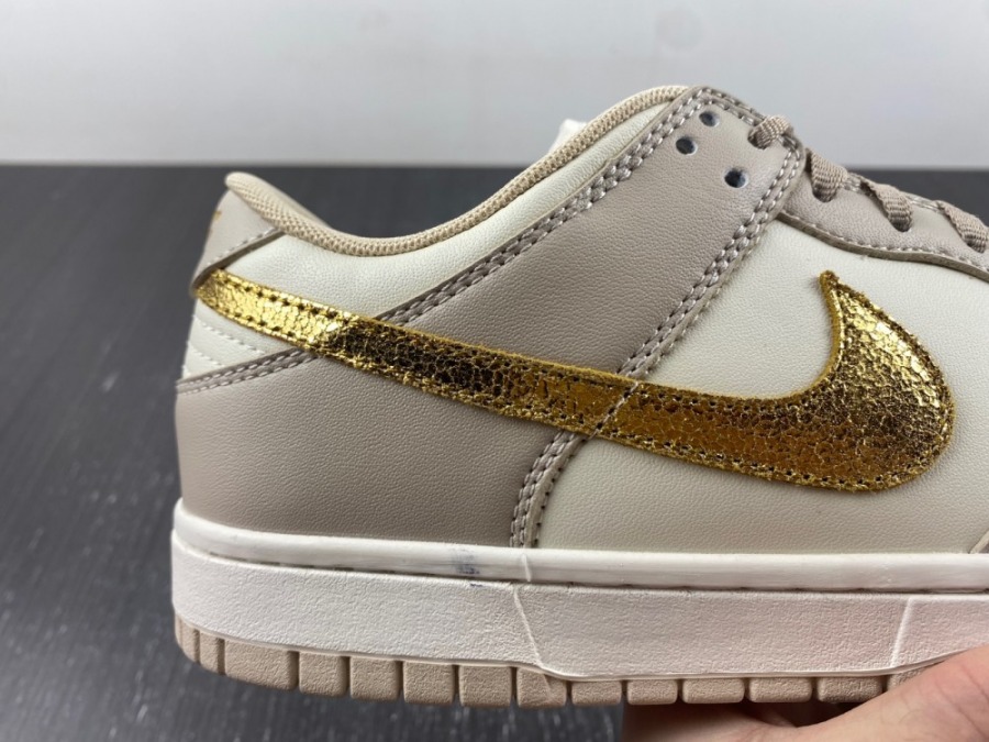 Nike Dunk Low 'Gold Swoosh' - SneakerCharter.com