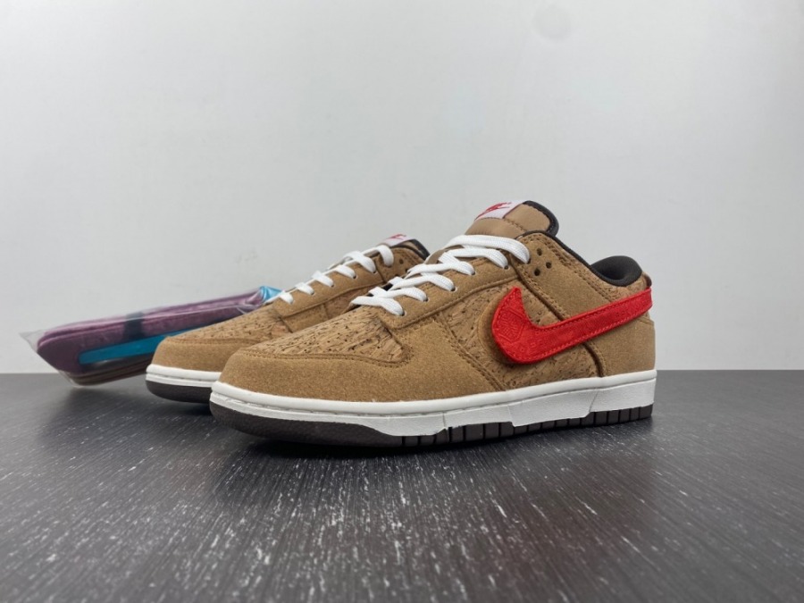 CLOT x Nike Dunk Low SP 'Cork' - SneakerCharter.com