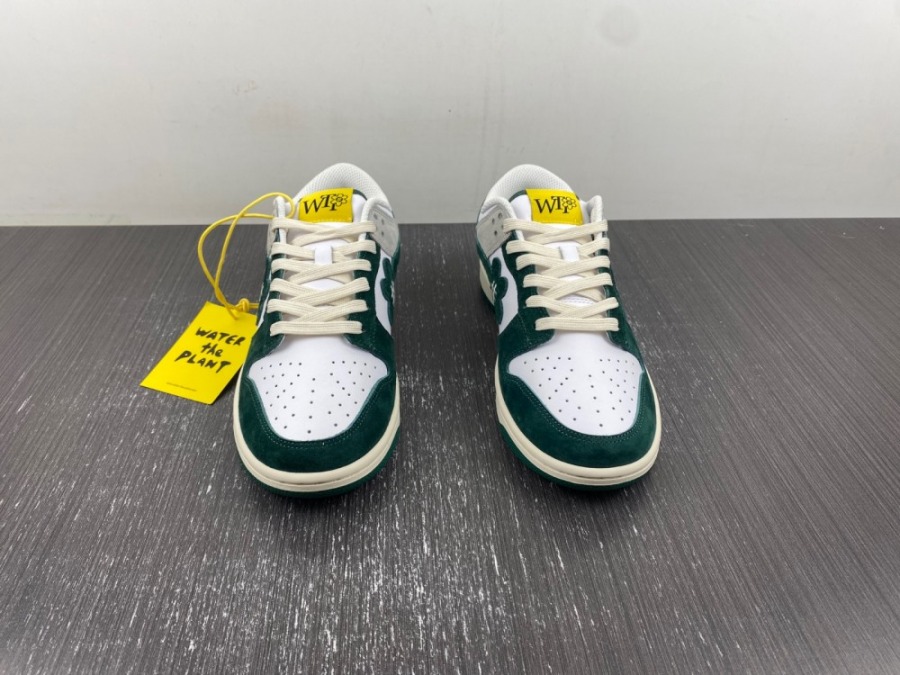 Water The Plant x Nike Dunk Low 'White Green' - SneakerCharter.com