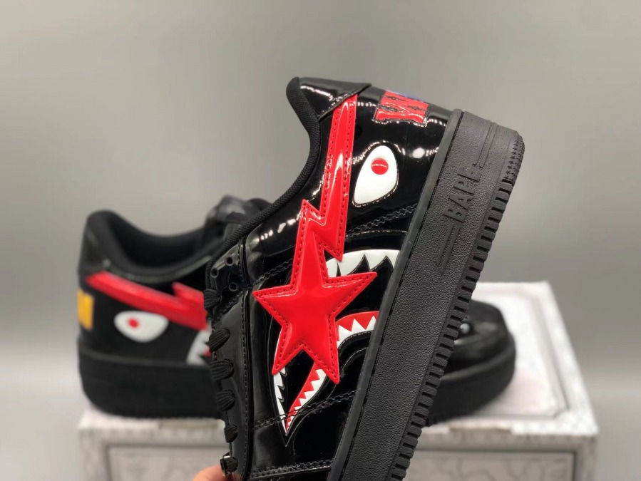 Bapesta Low M2 'Shark Face - Black' - SneakerCharter.com