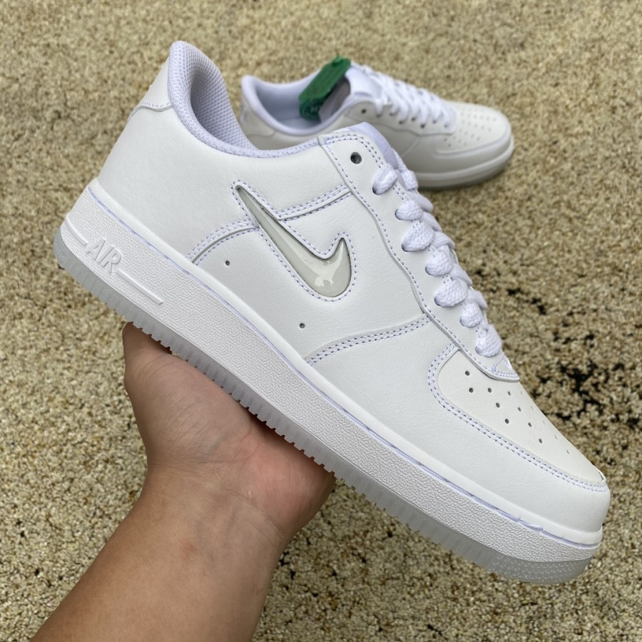 Air Force 1 Jewel 'Color of the Month - Triple White' - SneakerCharter.com