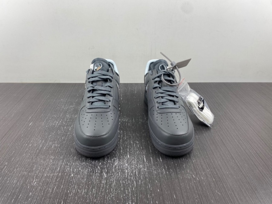 Off-White x Nike Air Force 1 Low 'Ghost Grey Silver' - SneakerCharter.com