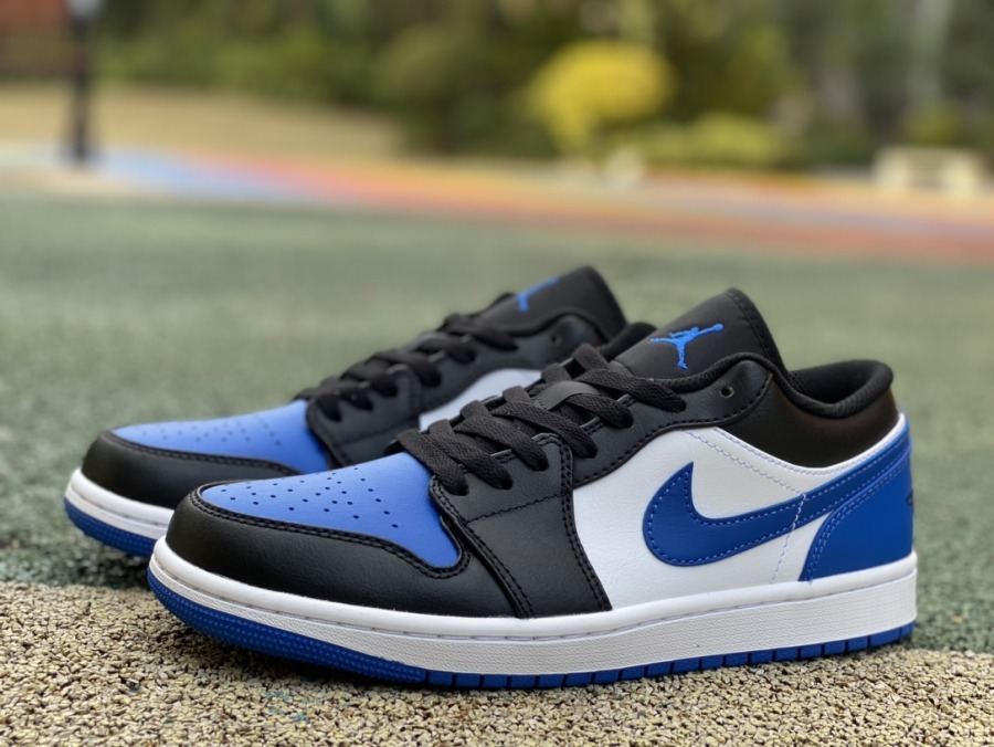 Air Jordan 1 Low 'Alternate Royal Toe' - SneakerCharter.com