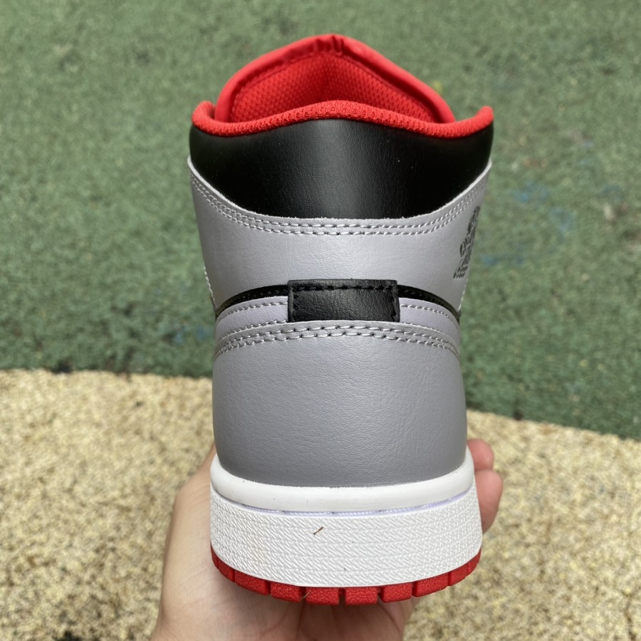 Air Jordan 1 Mid 'Bred Shadow' - SneakerCharter.com