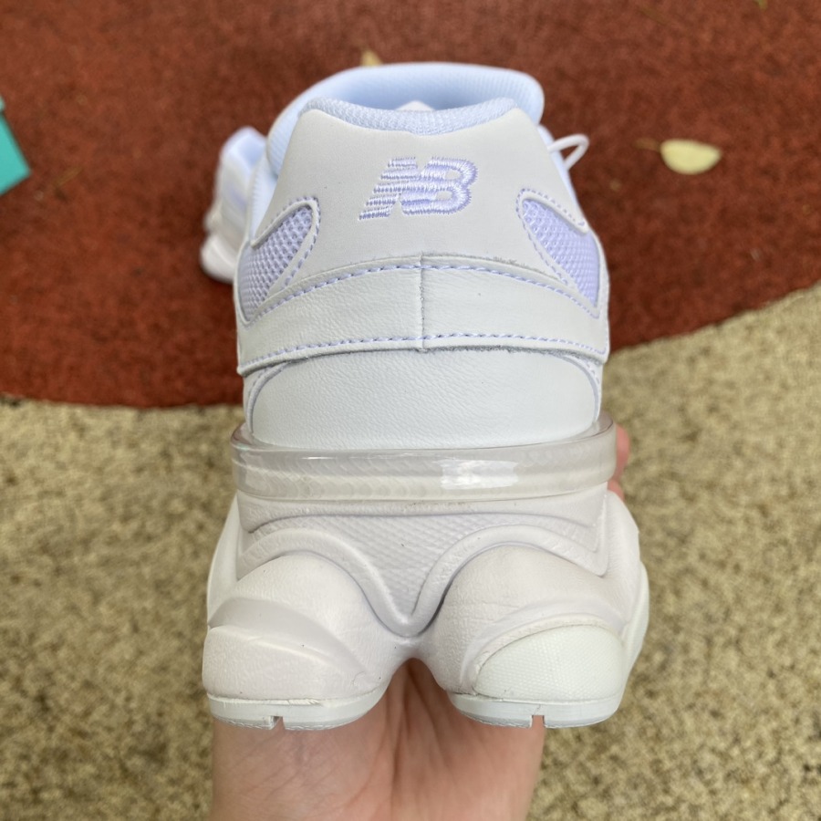 New Balance 9060 'Triple White' - SneakerCharter.com