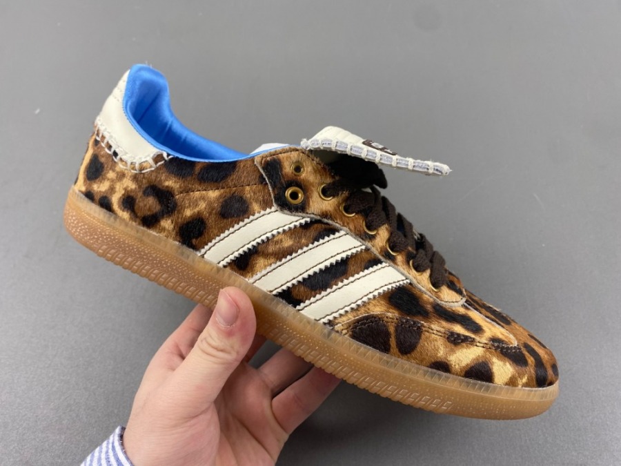 Wales Bonner x Adidas Samba Pony 'Leopard' - SneakerCharter.com