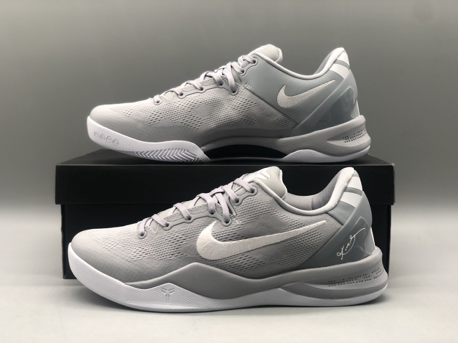 Kobe 8 Protro 'Wolf Grey' - SneakerCharter.com
