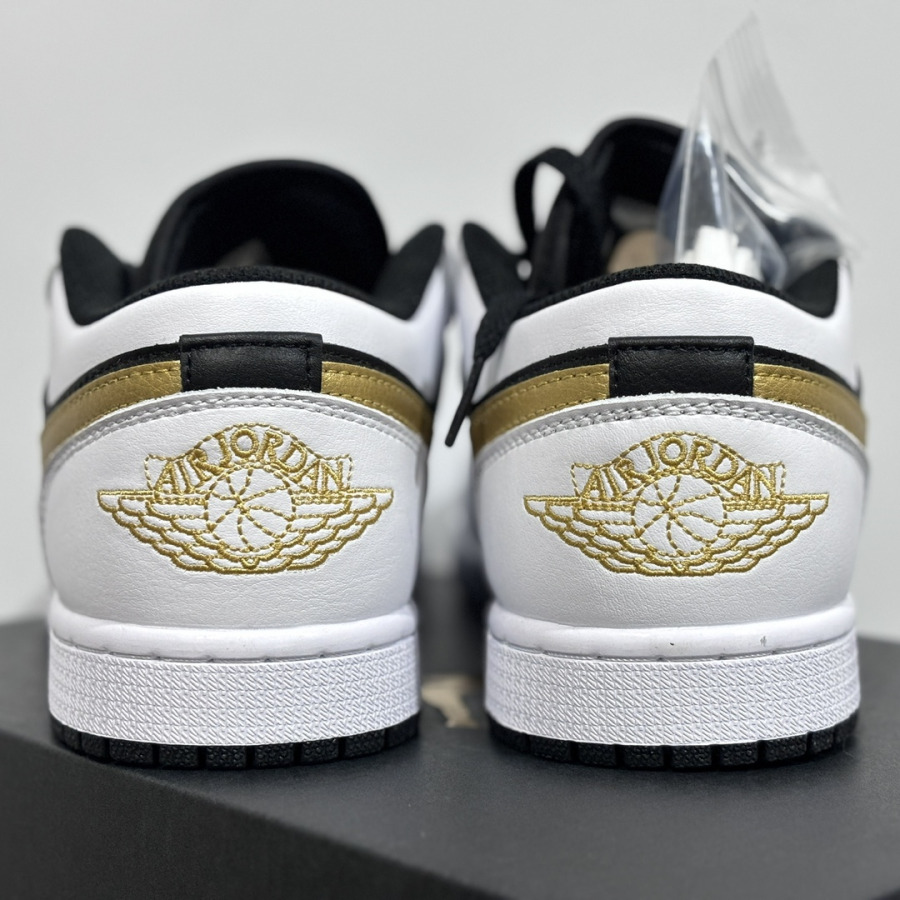 Air Jordan 1 Low 'Gold Swoosh' - SneakerCharter.com