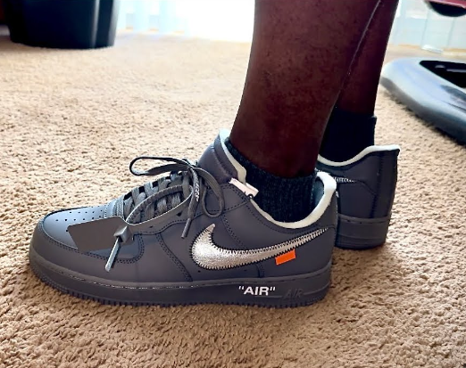 Off-White x Nike Air Force 1 Low 'Ghost Grey Silver' - SneakerCharter.com