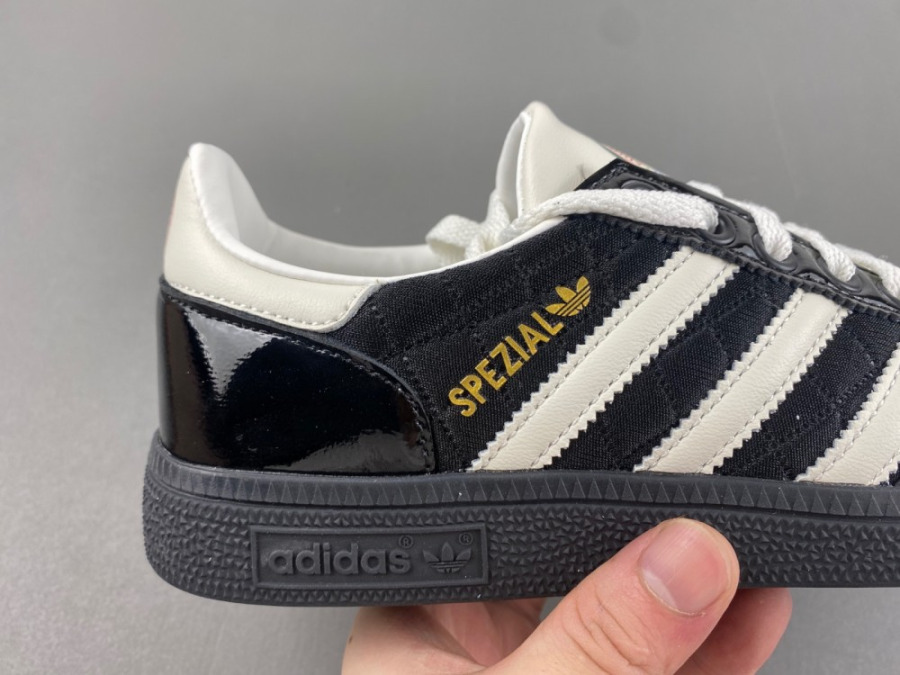 The Blue Trio x Adidas Handball Spezial 'Black White' - SneakerCharter.com