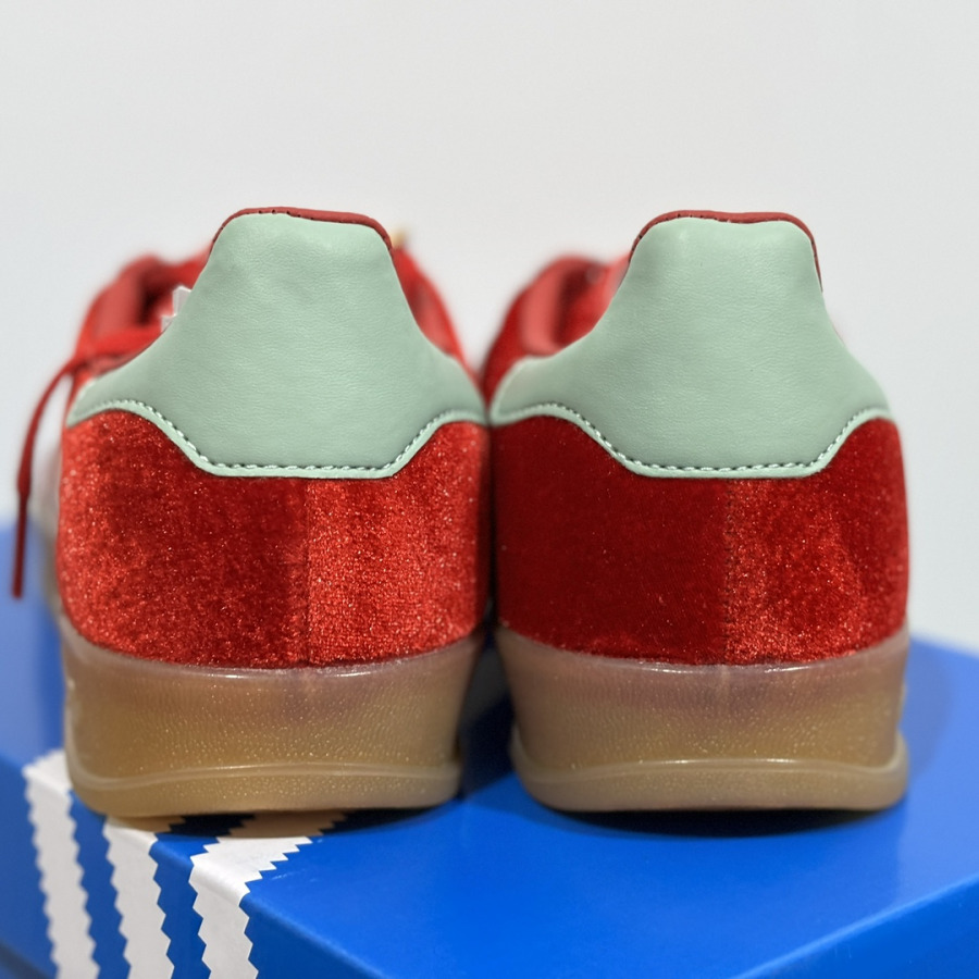 Adidas Gazelle Indoor 'Better Scarlet Green Velvet' - SneakerCharter.com