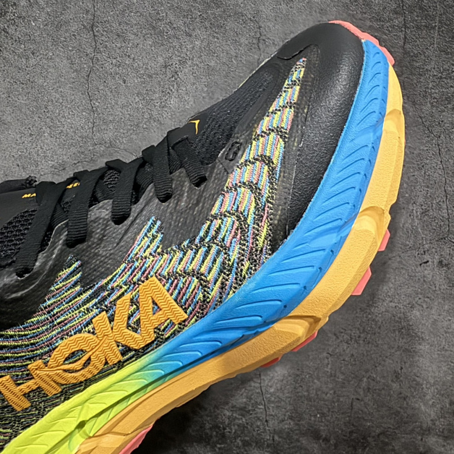 Hoka One One Mafate Speed 4 'Black Multi-Color' - SneakerCharter.com